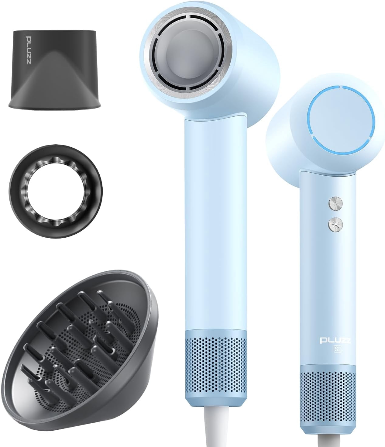 Advanced Quiet High-Velocity Ionic Blow Dryer, Professional Compact ...