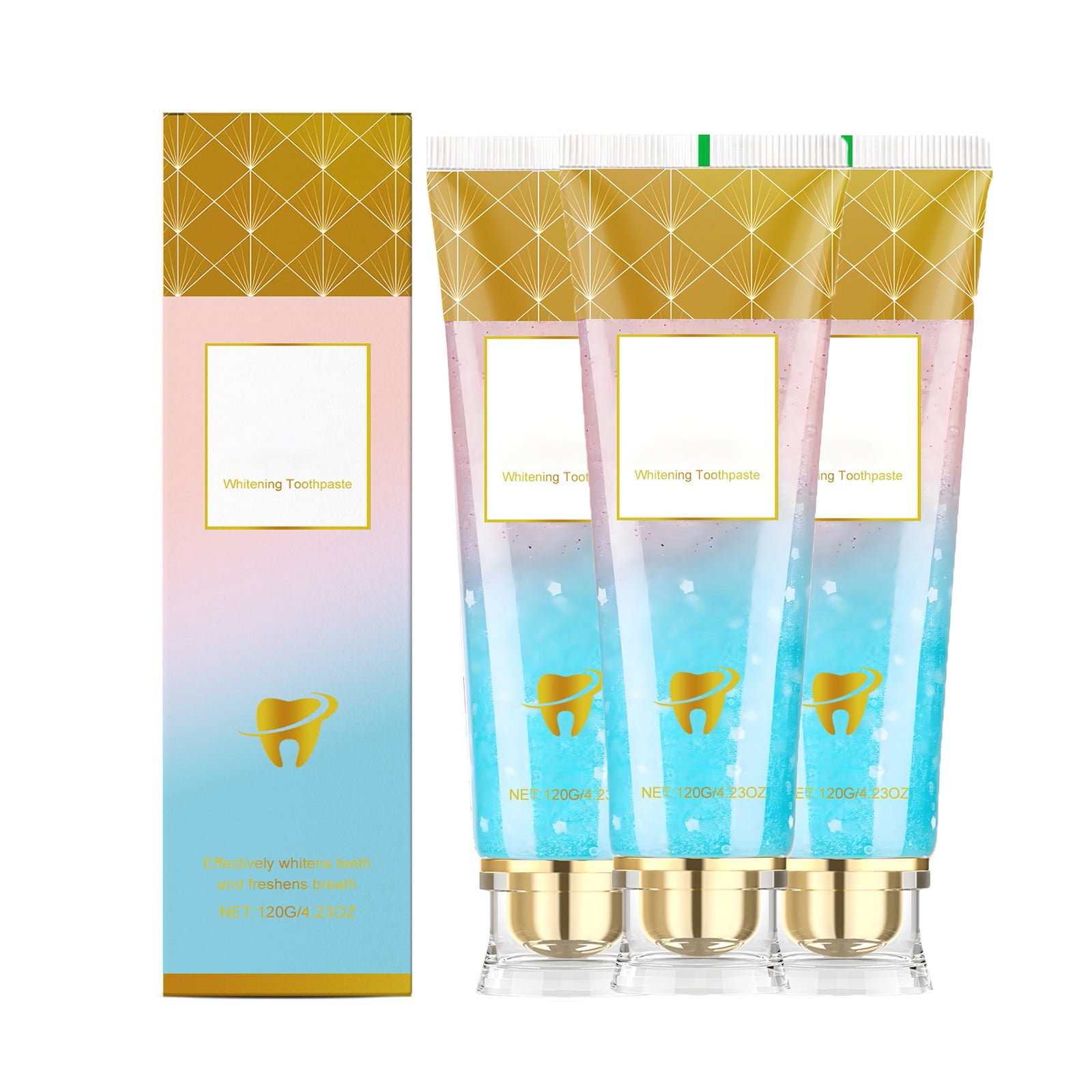 Advanced Radiant Whitening Toothpaste for a Brighter Smile, Removes ...