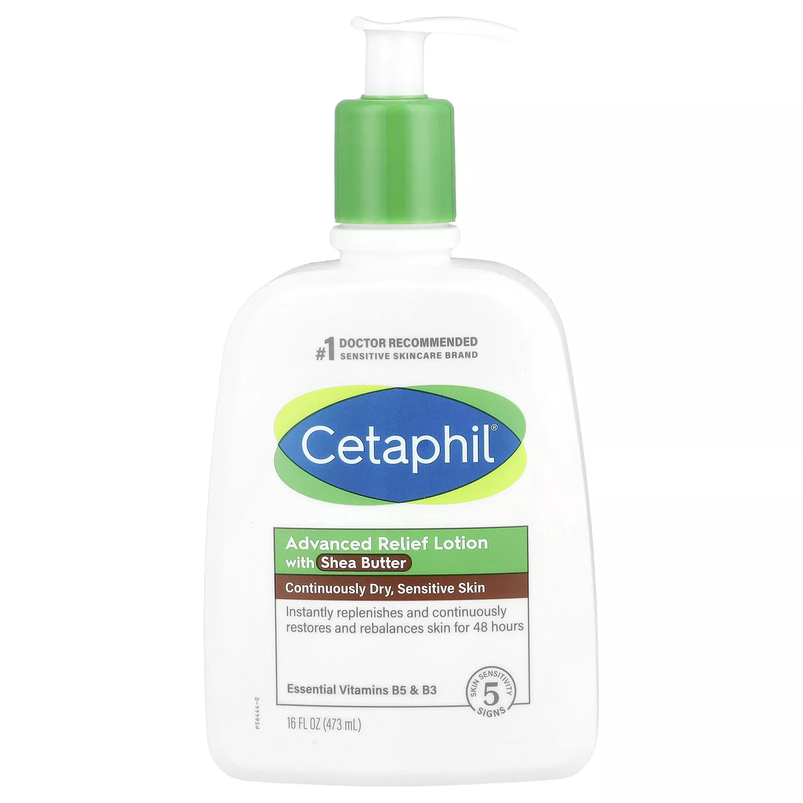 Advanced Relief Lotion with Shea Butter, Fragrance Free, 16 fl oz (473 ...