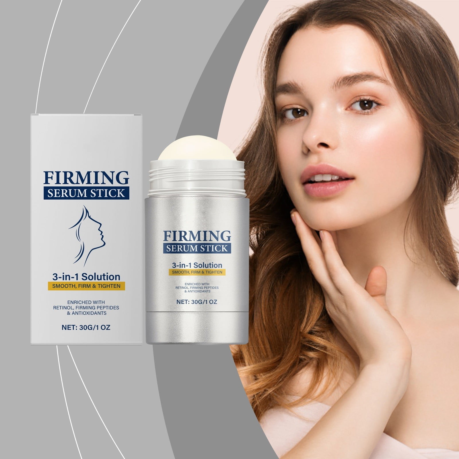 Advanced Retinol Firming Serum Stick, Retinol Stick Tighten and Firm ...