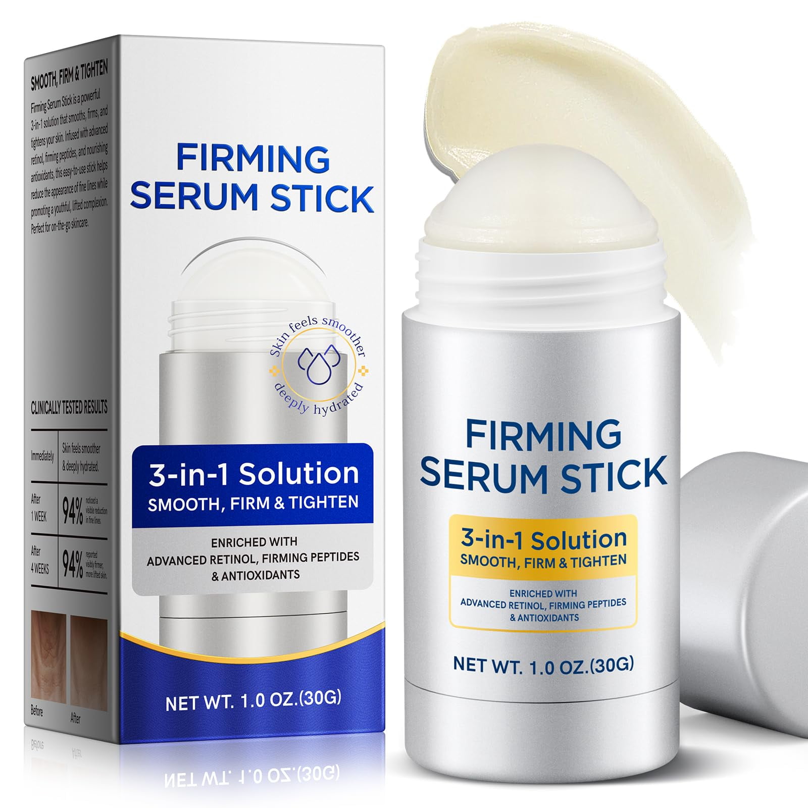 Advanced Retinol Firming Serum YYF14 Stick,3 in 1 Retinol Stick Tighten ...