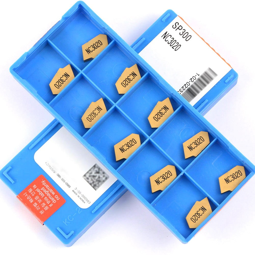 Advanced SP300 NC3020 Carbide Inserts for steel Cutting Pack of 10 ...