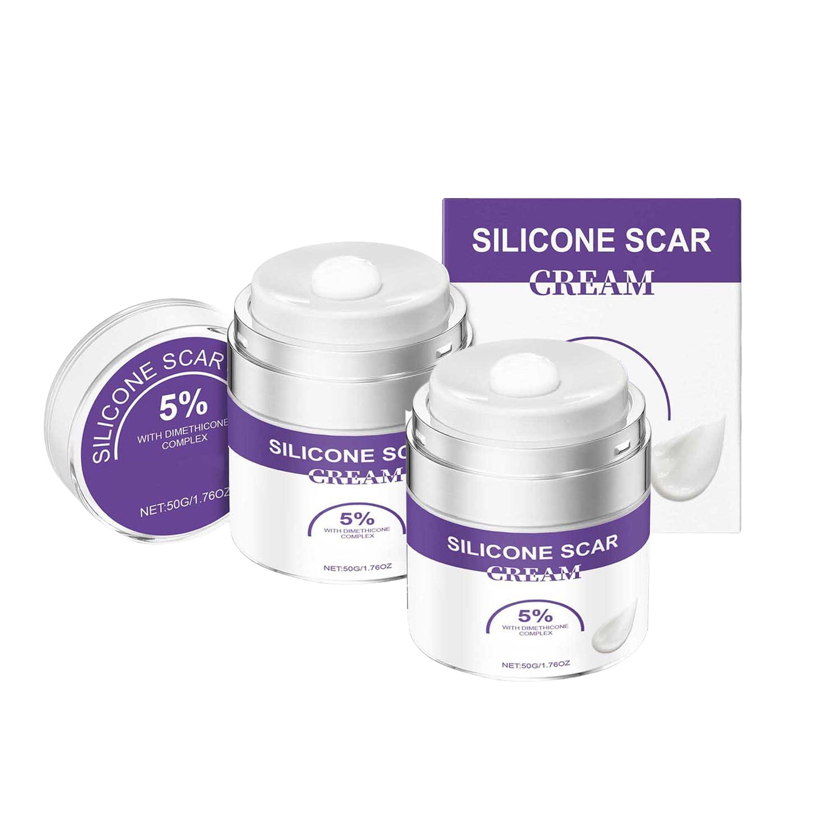 Advanced Scar Cream, Silicone Scar Gel for Old and New Scars, Scar ...