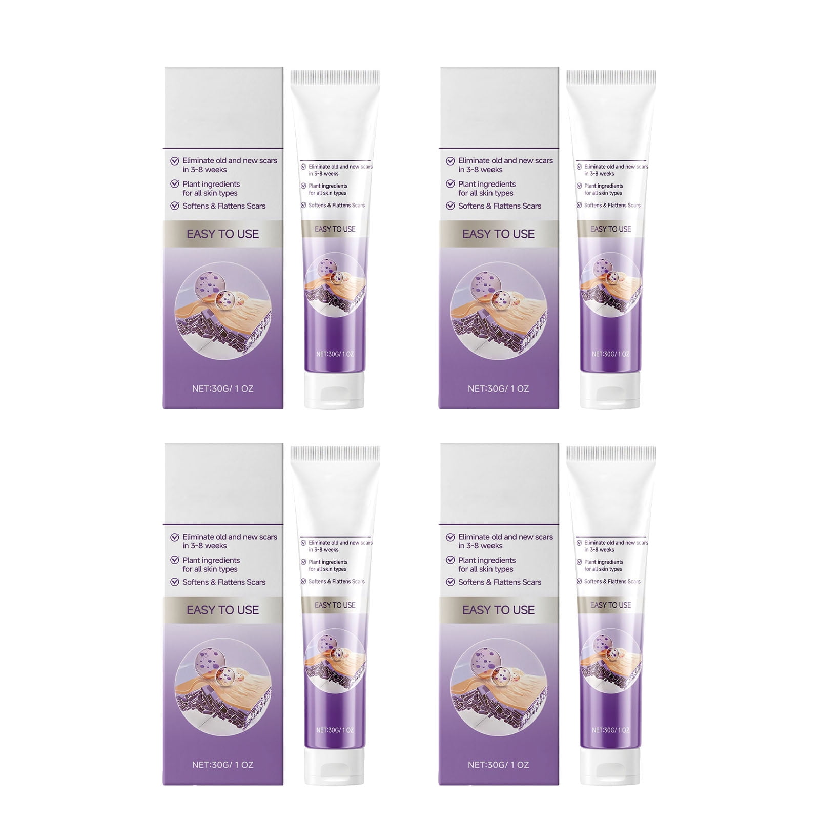 Advanced Scar Gel, 30g Keloid Removal Cream, Scar Cream or All Skin ...