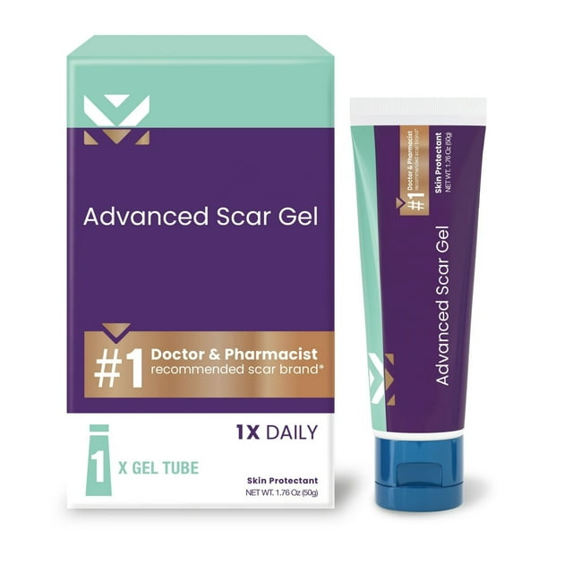 Advanced Scar Gel 50G | Minimizes New & Old From Burns & Injuries ...