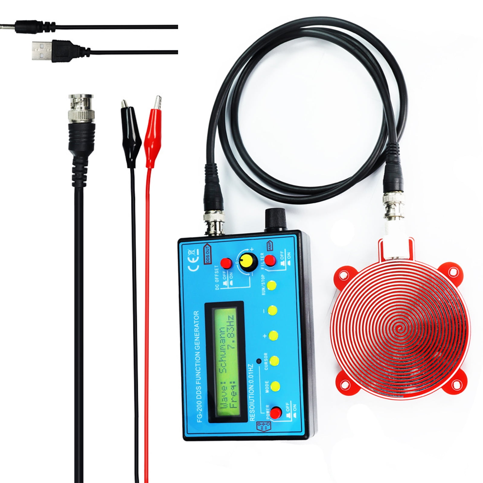 Advanced Schumanns Resonances Generator with 15 Programmable Waveforms ...