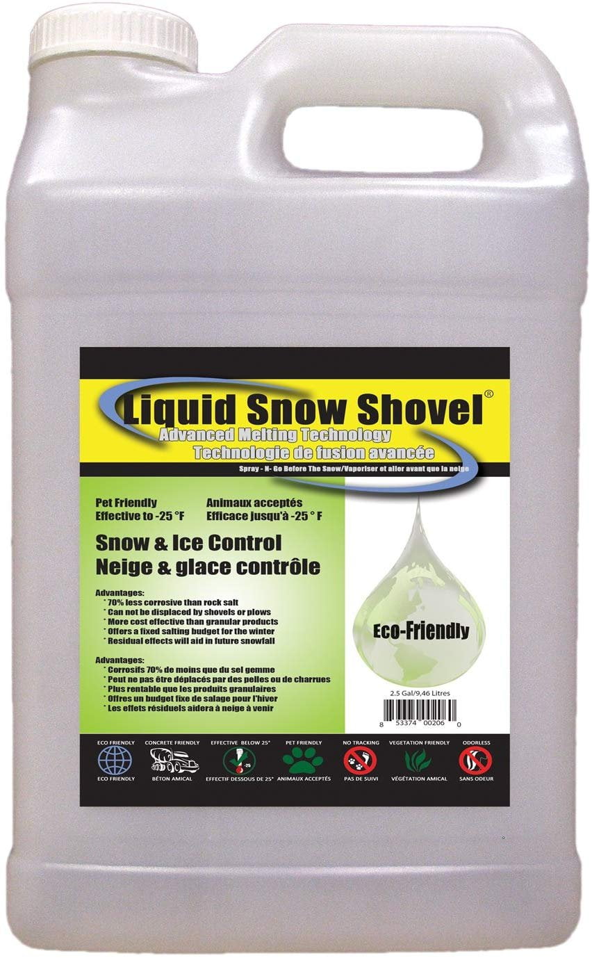 Advanced Seasonal Innovations 0025 Liquid Snow Shovel, 2.5-Gallon ...