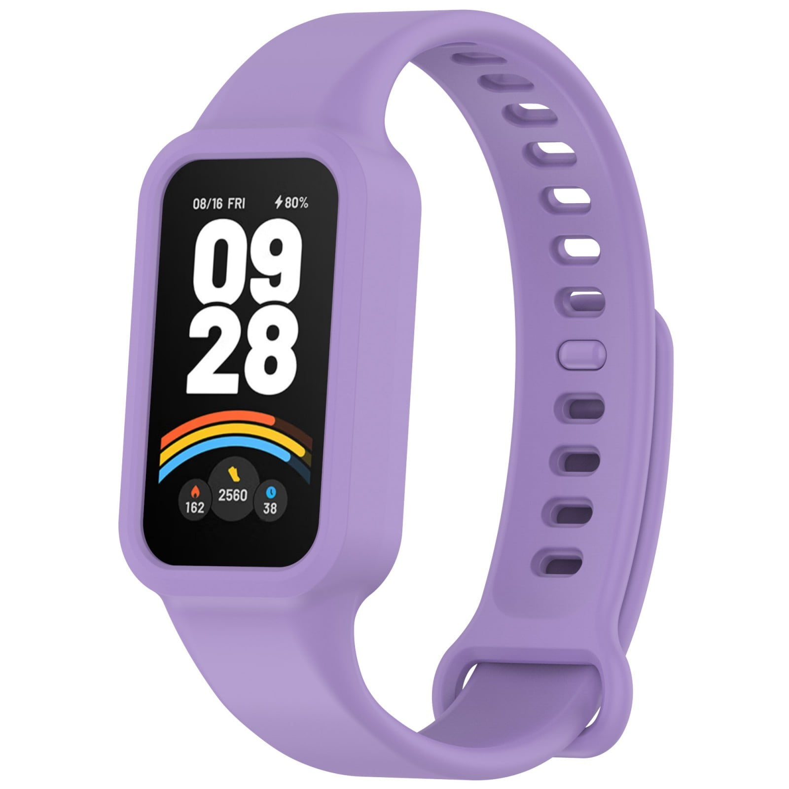 Advanced Smart Fitness with Integrated Silicone Band for Seamless Daily ...
