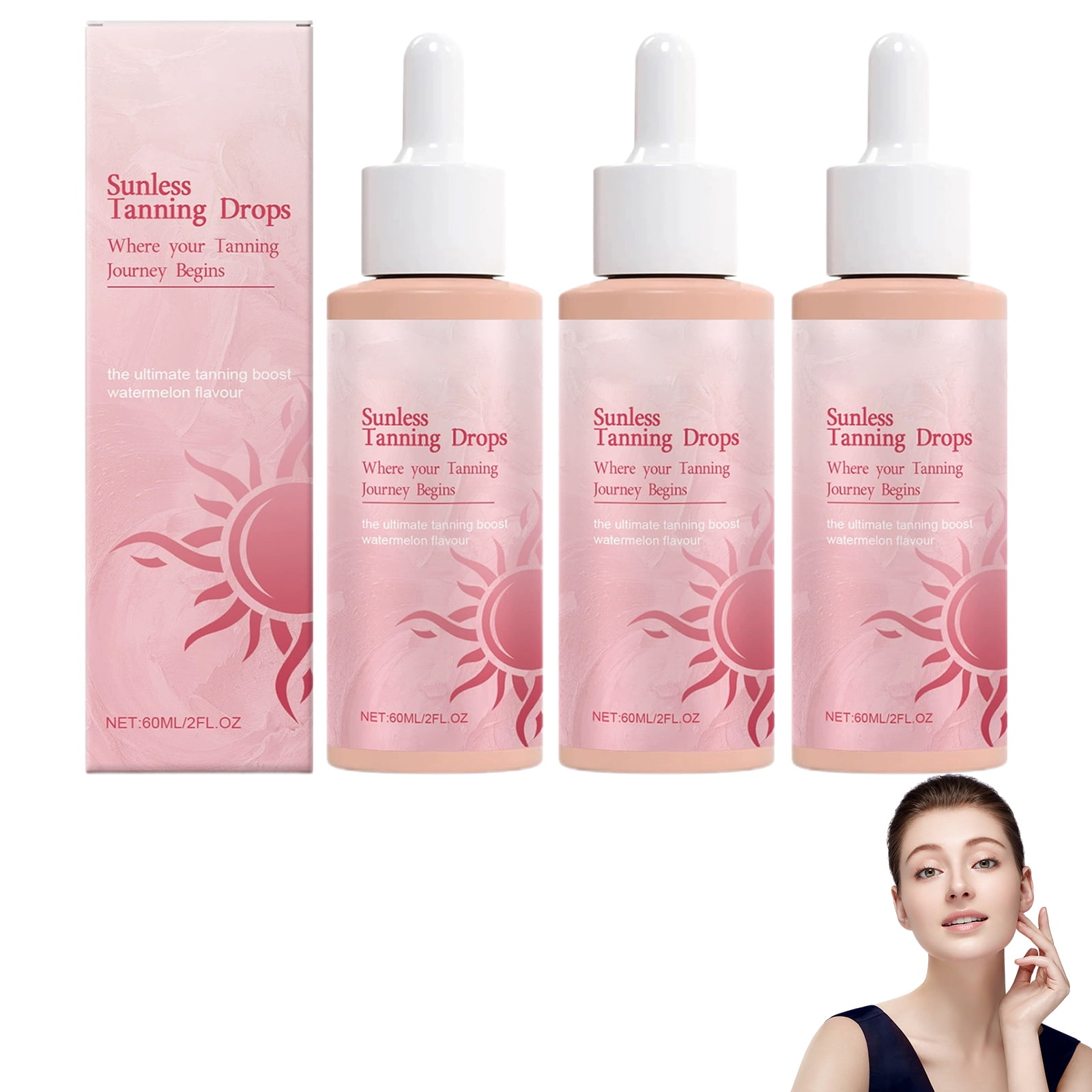 Advanced Sunless Tanning Drops ToDrink, Tanning Drops, Enhances Natural ...