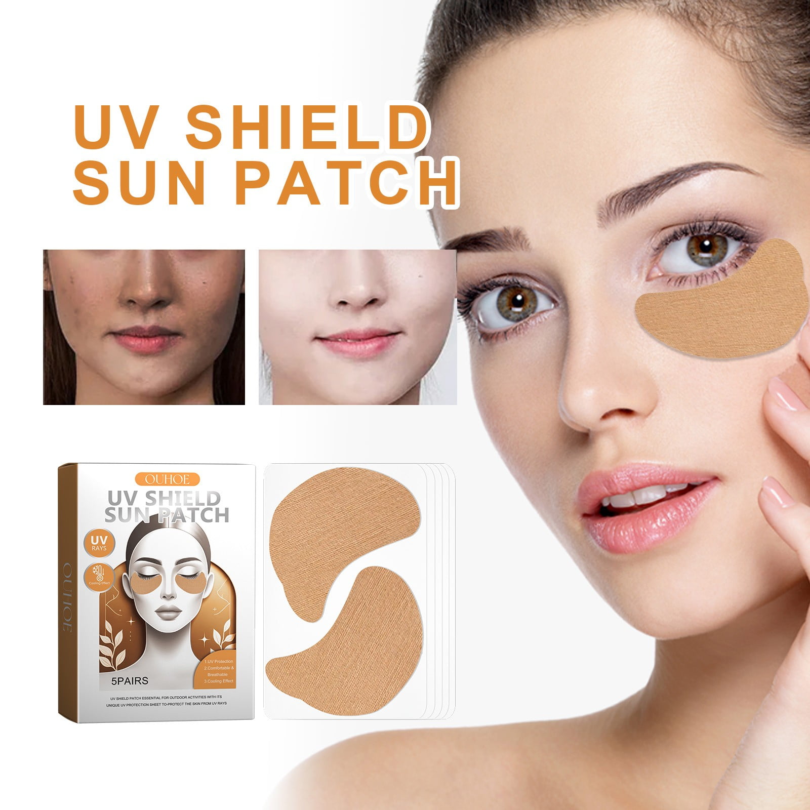 Advanced Sunscreen Eye Patch for Ultimate Protection and Relaxed Blocks ...