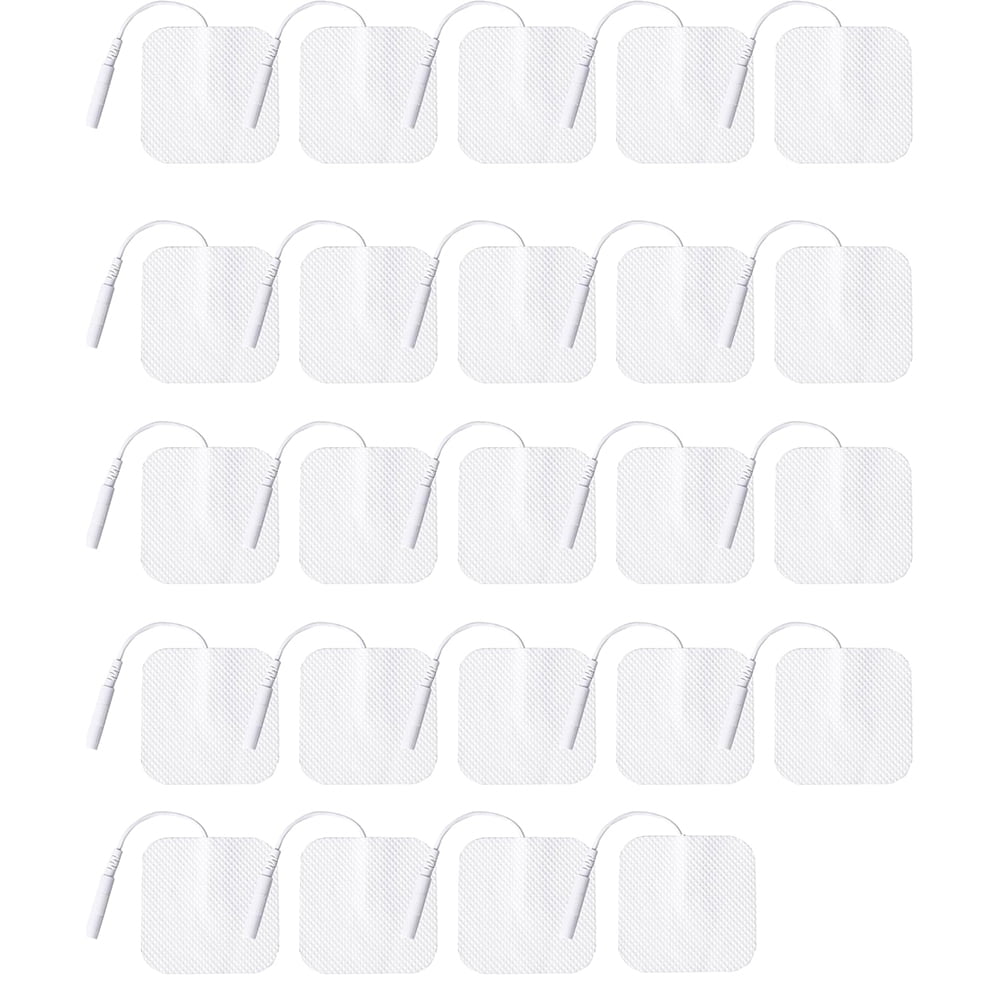 Advanced Tens Unit Pads, Flexible And Comfortable Latex Free Design Reusable Electrode Pads, Non ...