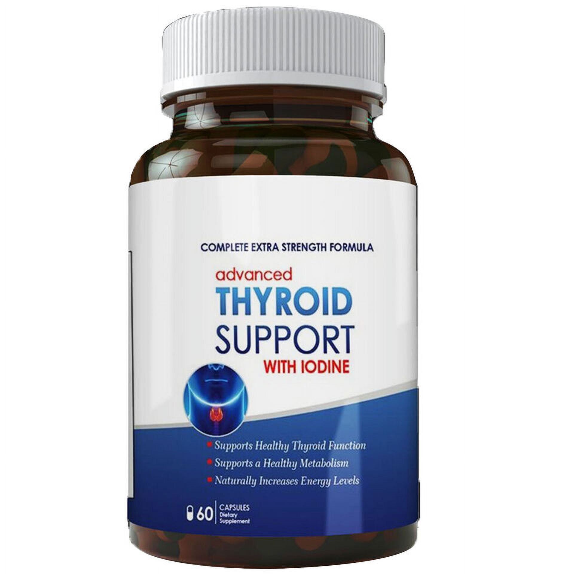 Supplements with iodine store