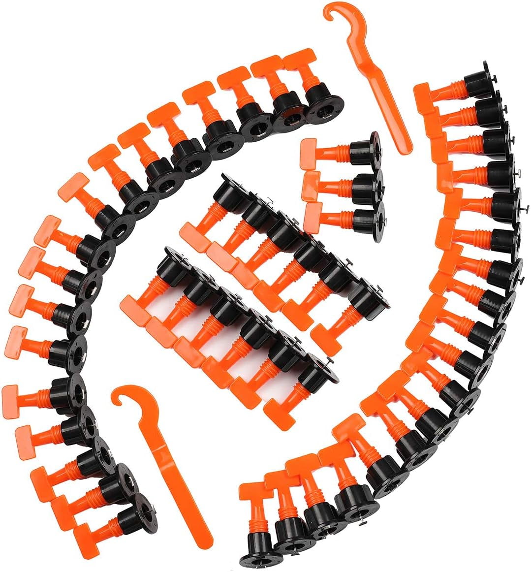 Advanced Tile Leveling System, Reusable Tile Leveler Spacers for Easy ...