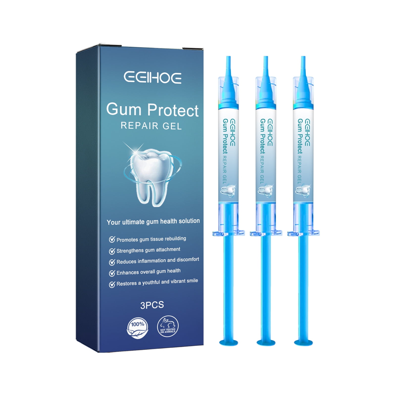 Advanced Tooth Repair Gel for Swollen Gums and Stain Removal 15ml Oral ...