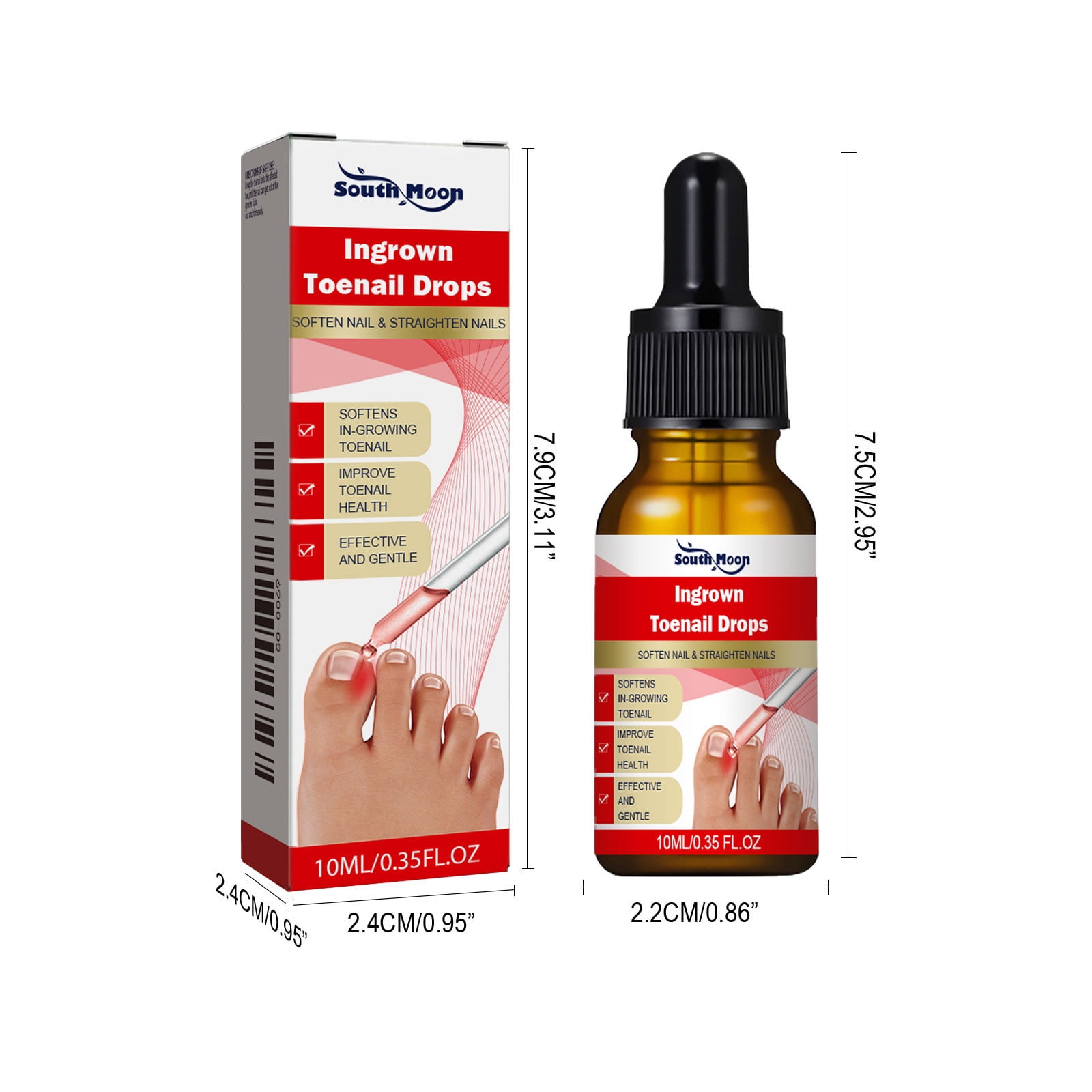 Advanced Treatment Ingrown Toenail Drops - Walmart.com