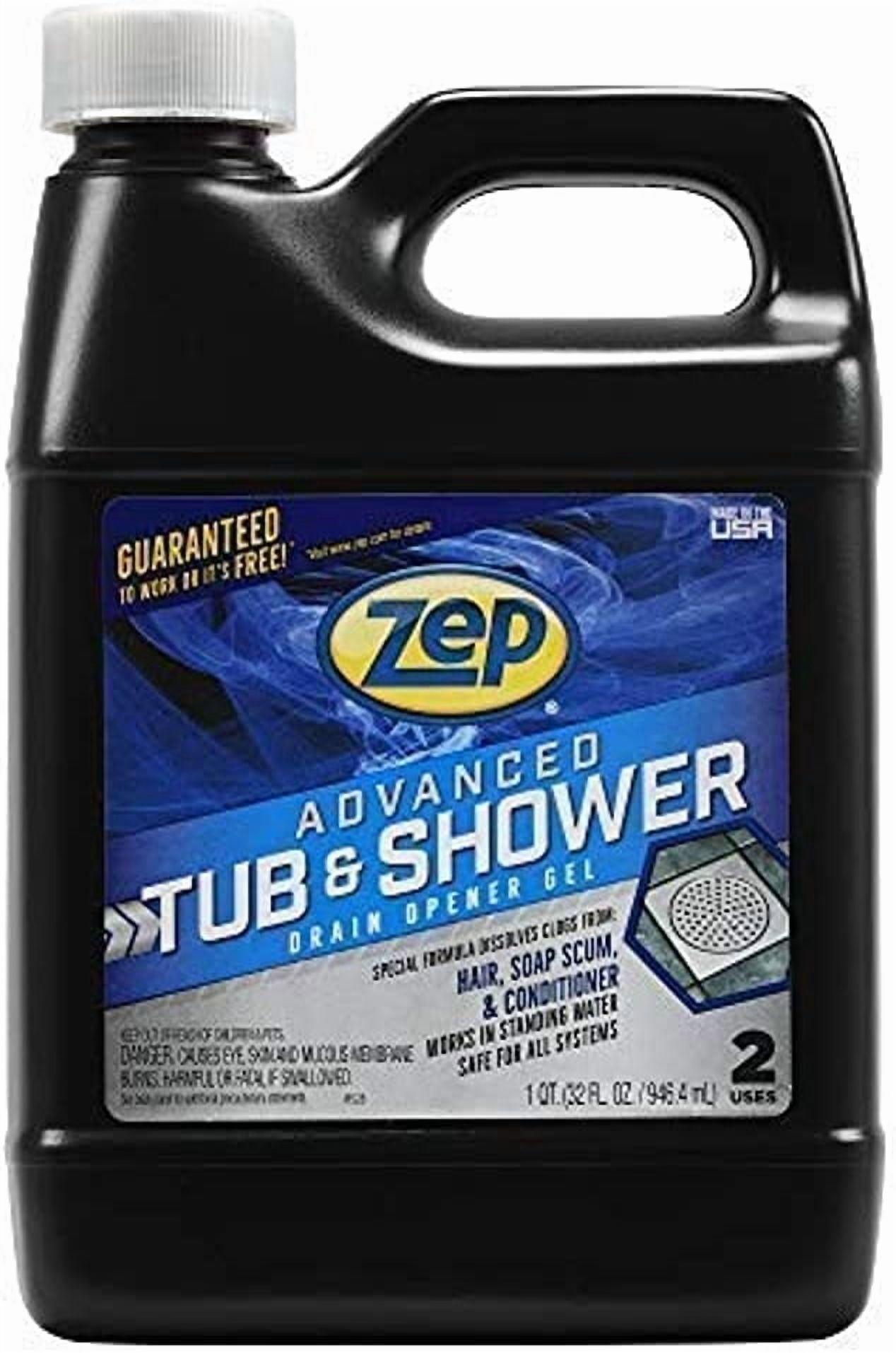 Advanced Tub and Shower Drain Opener Gel - 32 Ounce - U49210 ...