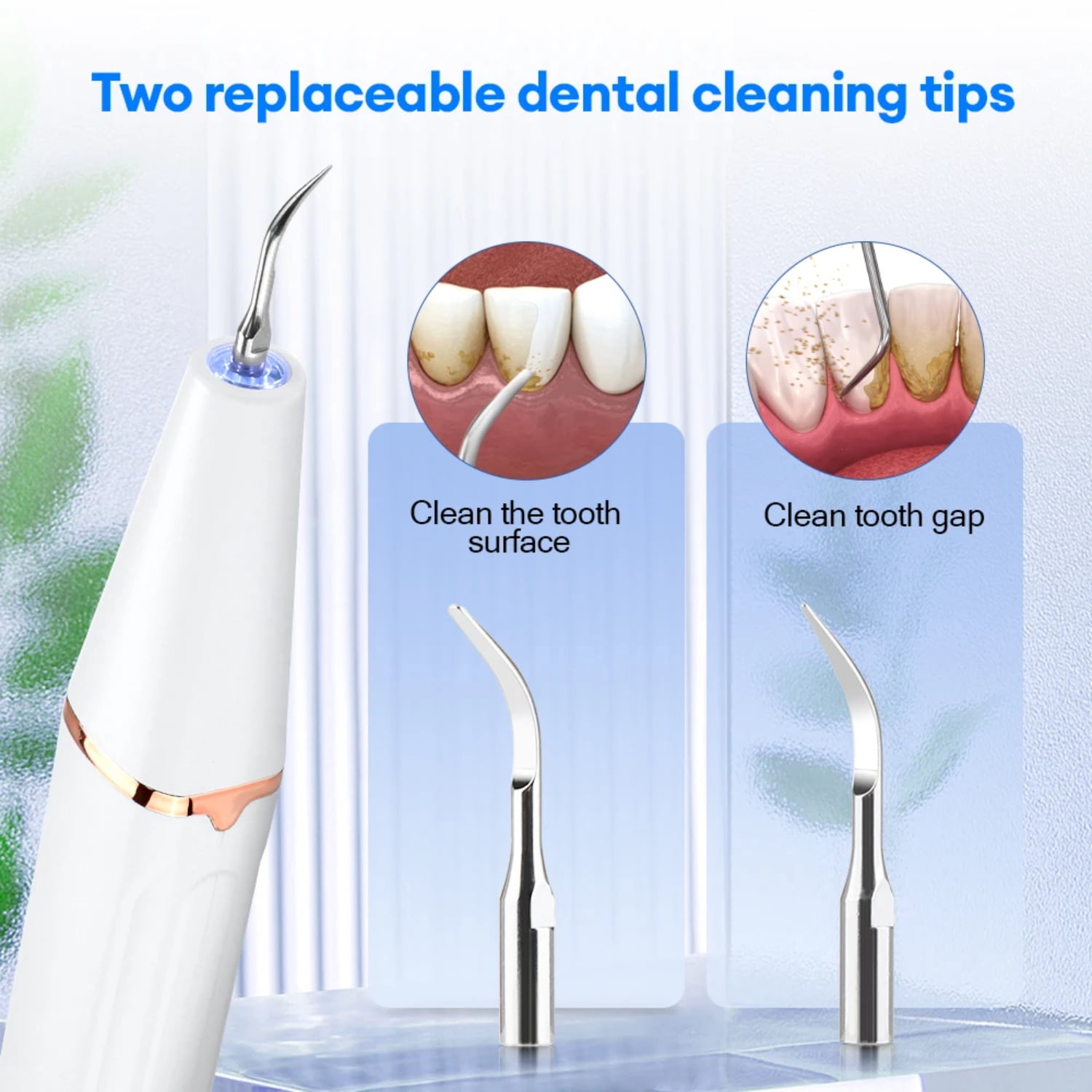 Advanced Ultrasonic Dental Tartar Plaque Remover Teeth Stone Cleaning ...