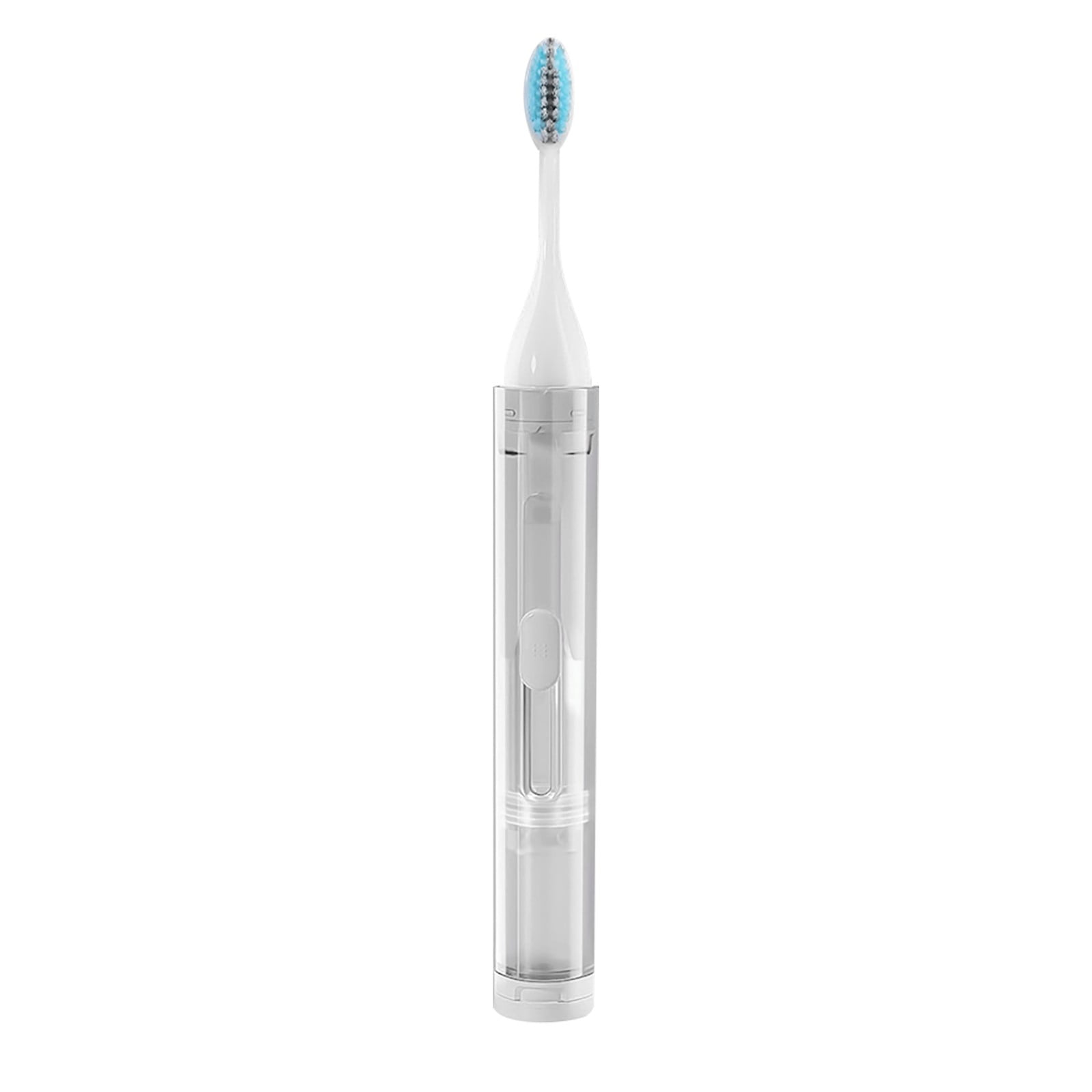 Advanced Whitening Portable Travel Toothbrush With Travel And Extra Soft And Built-in Refillable ...