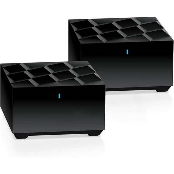 Advanced Whole Home Mesh Dual Band WiFi 6 System (MK72)– AX3000 Router with 1 Satellite Extender ...