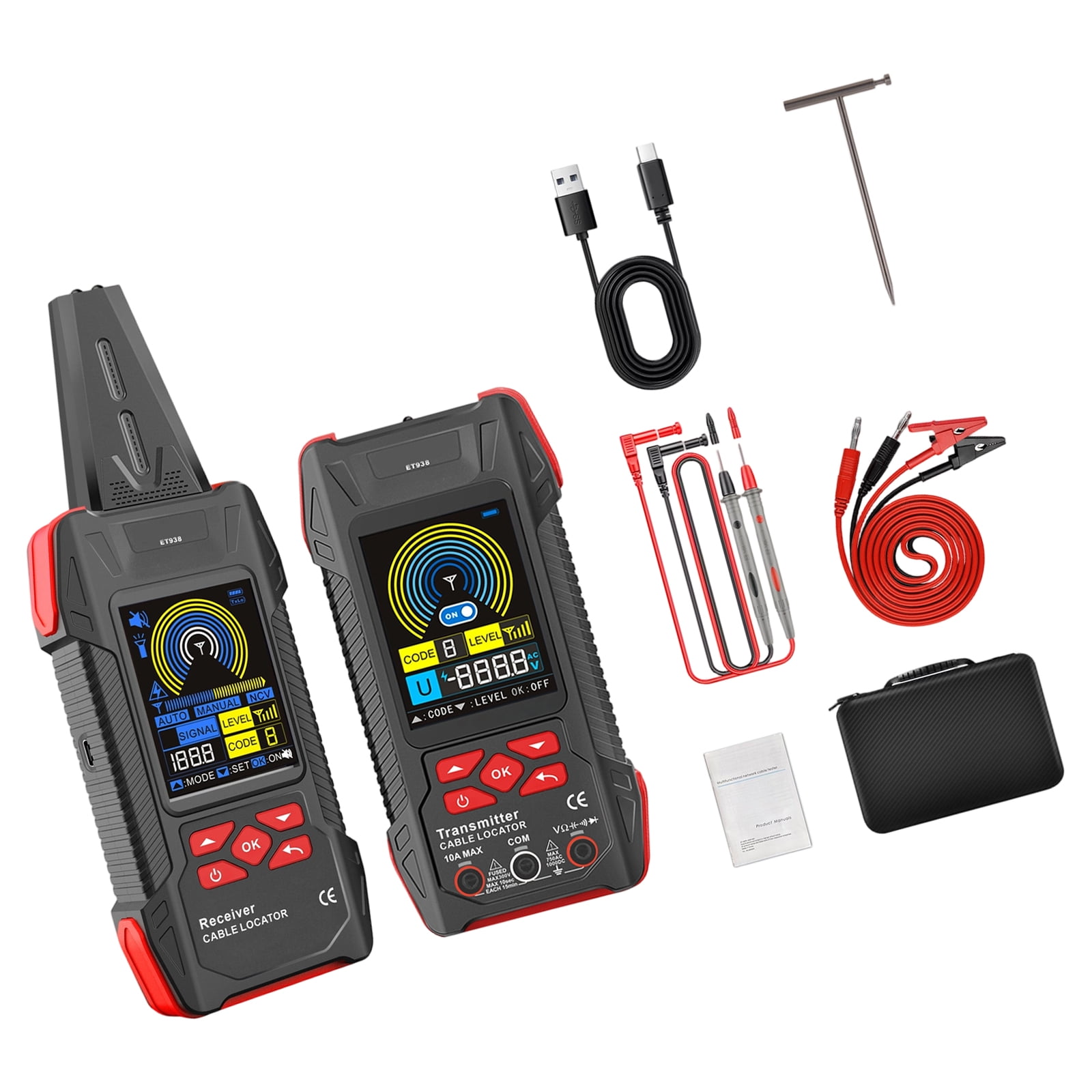 Advanced Wire and Cable Finder with Multimeter Function Auto ...