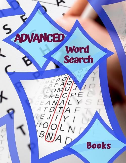 Advanced Word Search Books: Large Print Word Search Puzzles Hours of ...