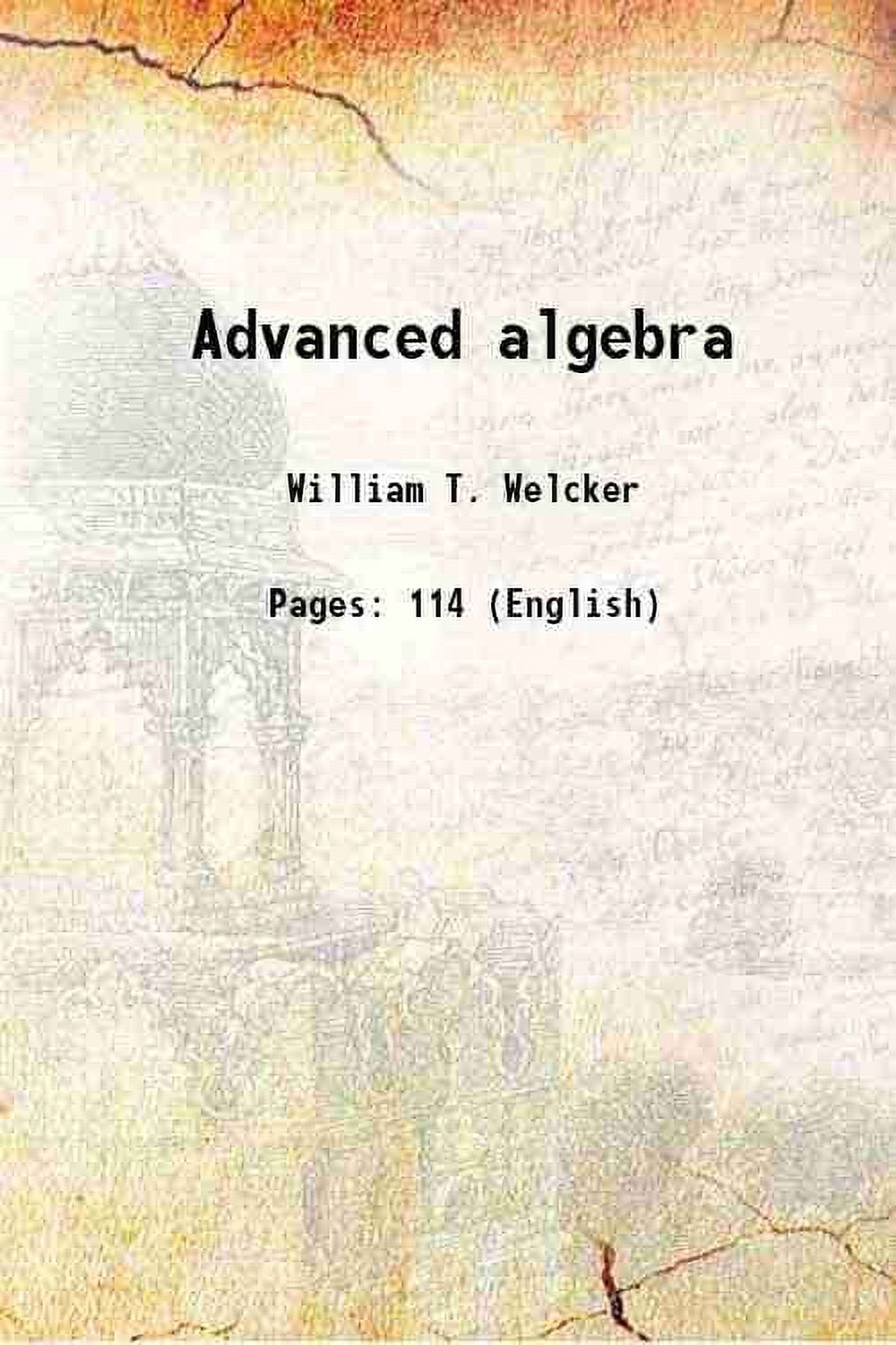 Advanced algebra 1880 - Walmart.com