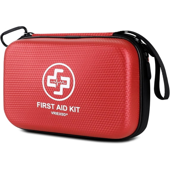 Advanced first aid kit, 320 pieces, waterproof hard shell first aid kit ...