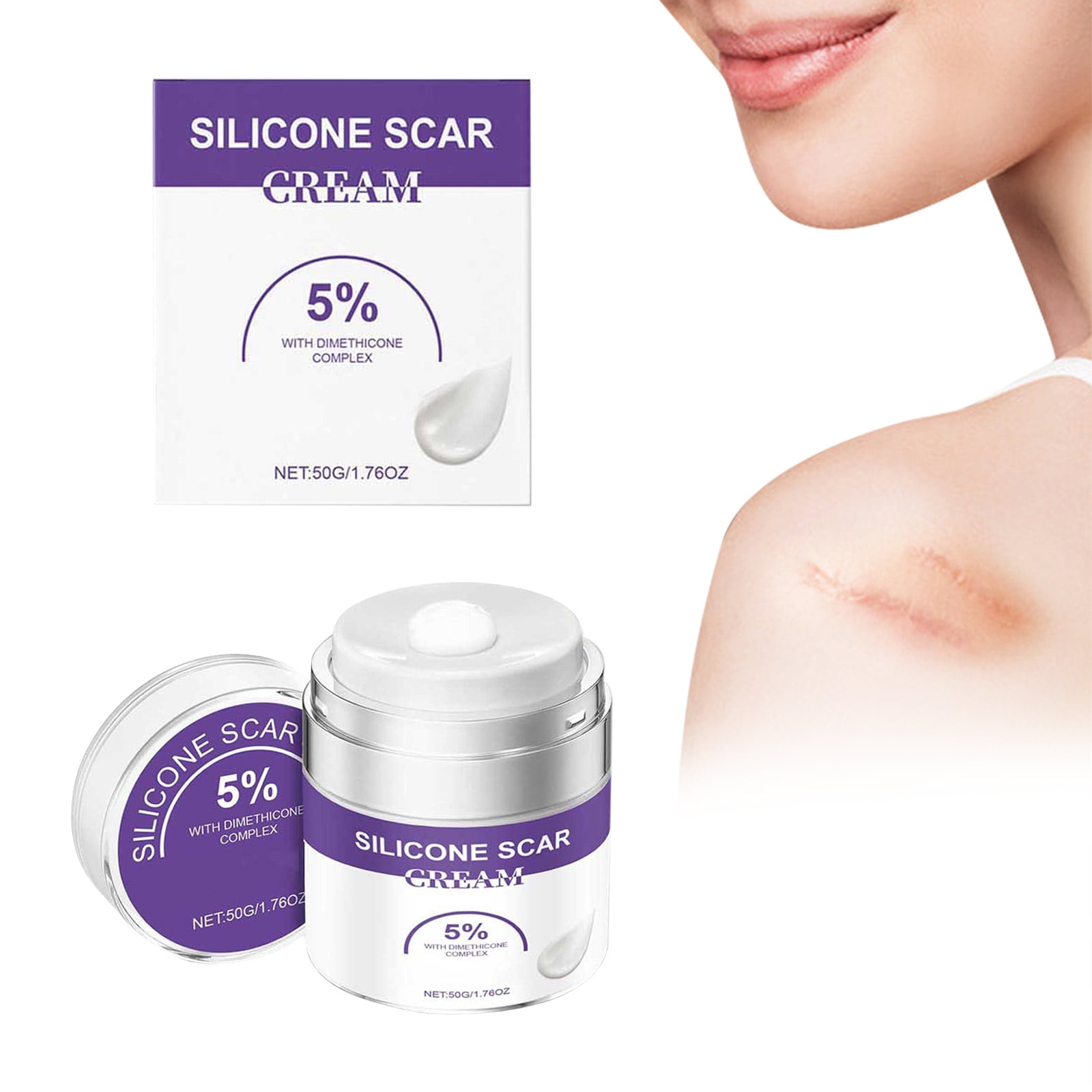 Advanced scar cream, silicone gel for scars, professional scar removal ...
