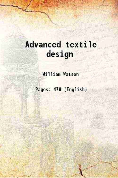 Advanced textile design 1913 - Walmart.com