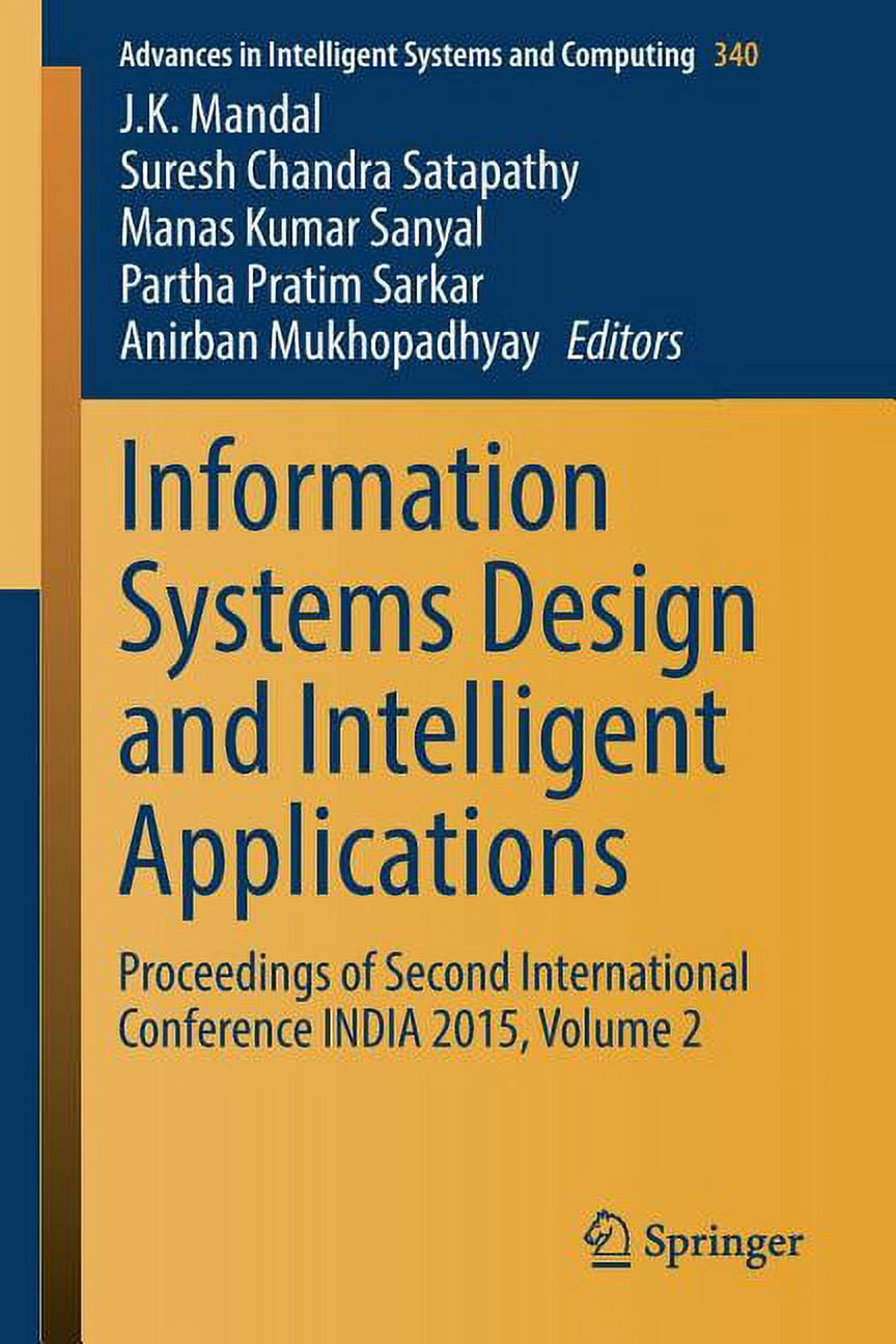 Advances in Intelligent Systems and Computing: Information Systems ... Advances in Intelligent Systems and Computing: Information Systems ...