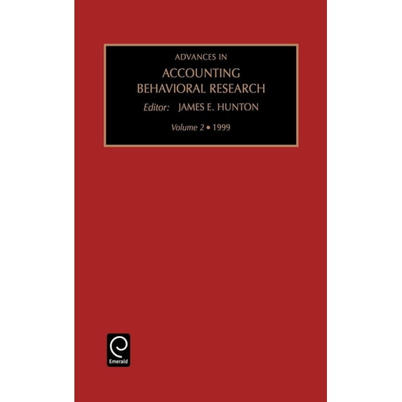 Advances in Accounting Behavioral Resear Advances in Accounting ...