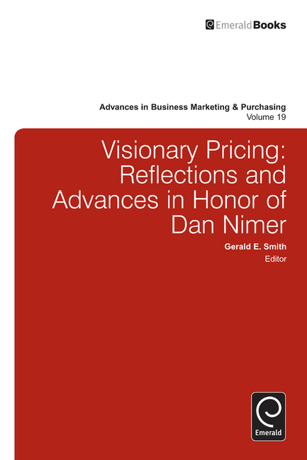 Advances in Business Marketing and Purch Visionary Pricing: Reflections ...