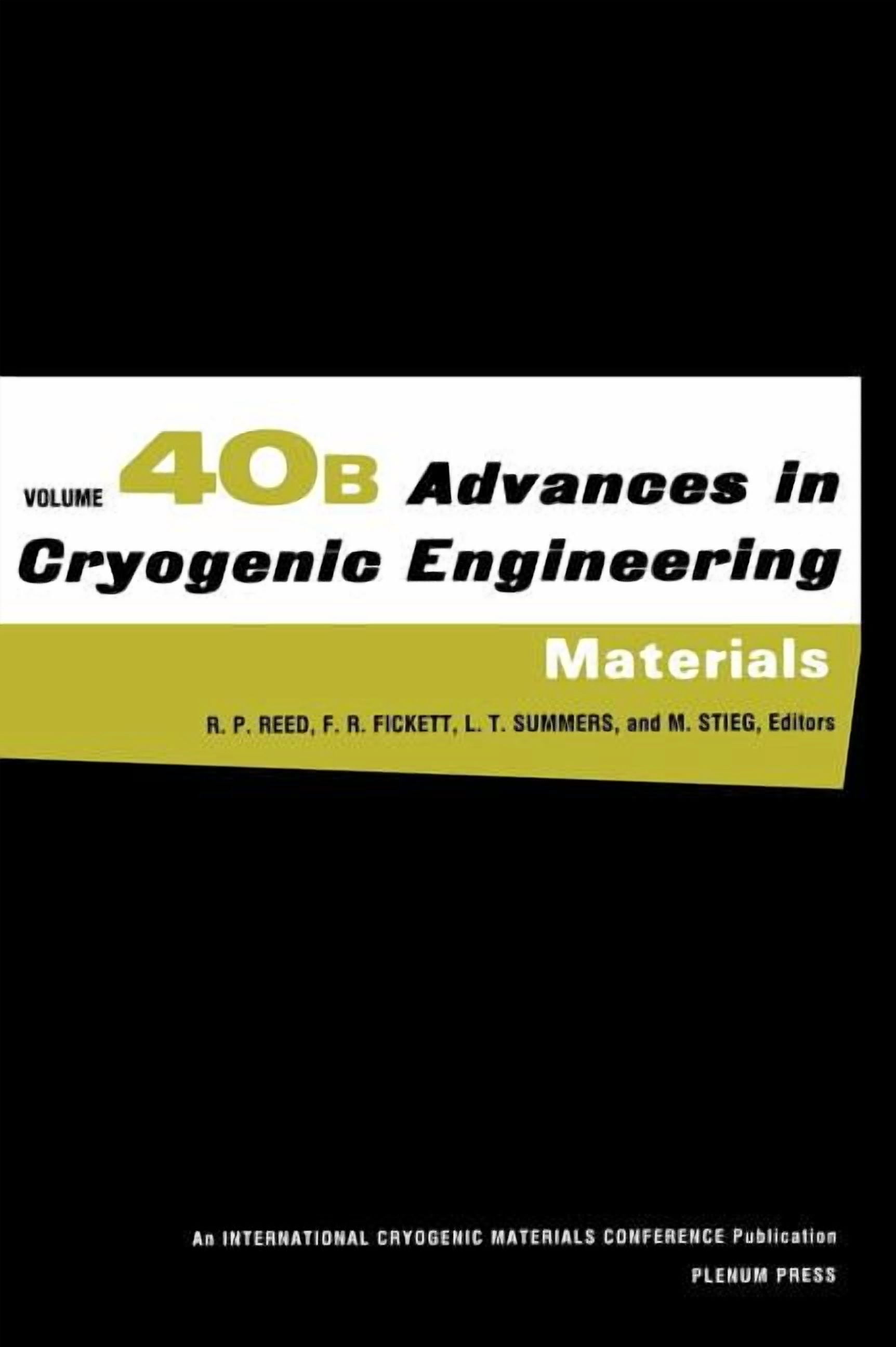 Advances in Cryogenic Engineering Advances in Cryogenic Engineering ...