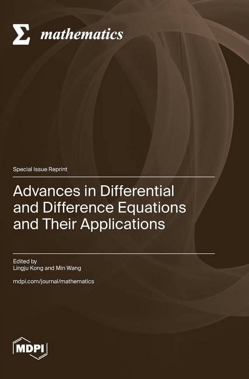 Advances in Differential and Difference Equations and Their Applications, (Hardcover) - Walmart.com