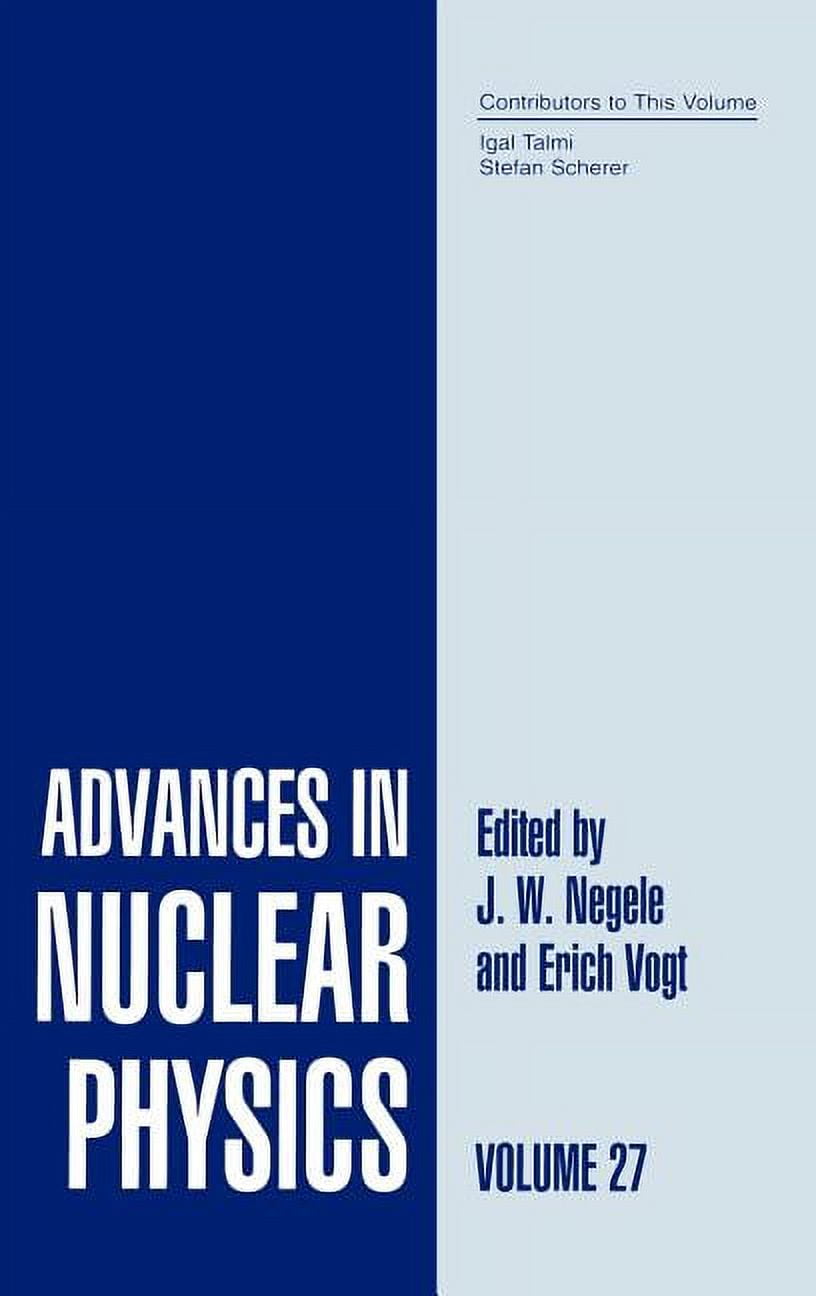 Advances in Nuclear Physics Advances in Nuclear Physics: Volume 27 ...