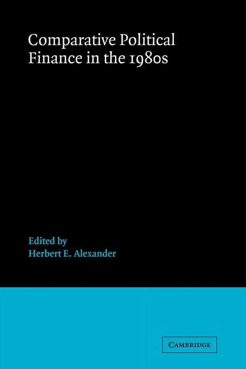Advances in Political Science Comparative Political Finance in the ...