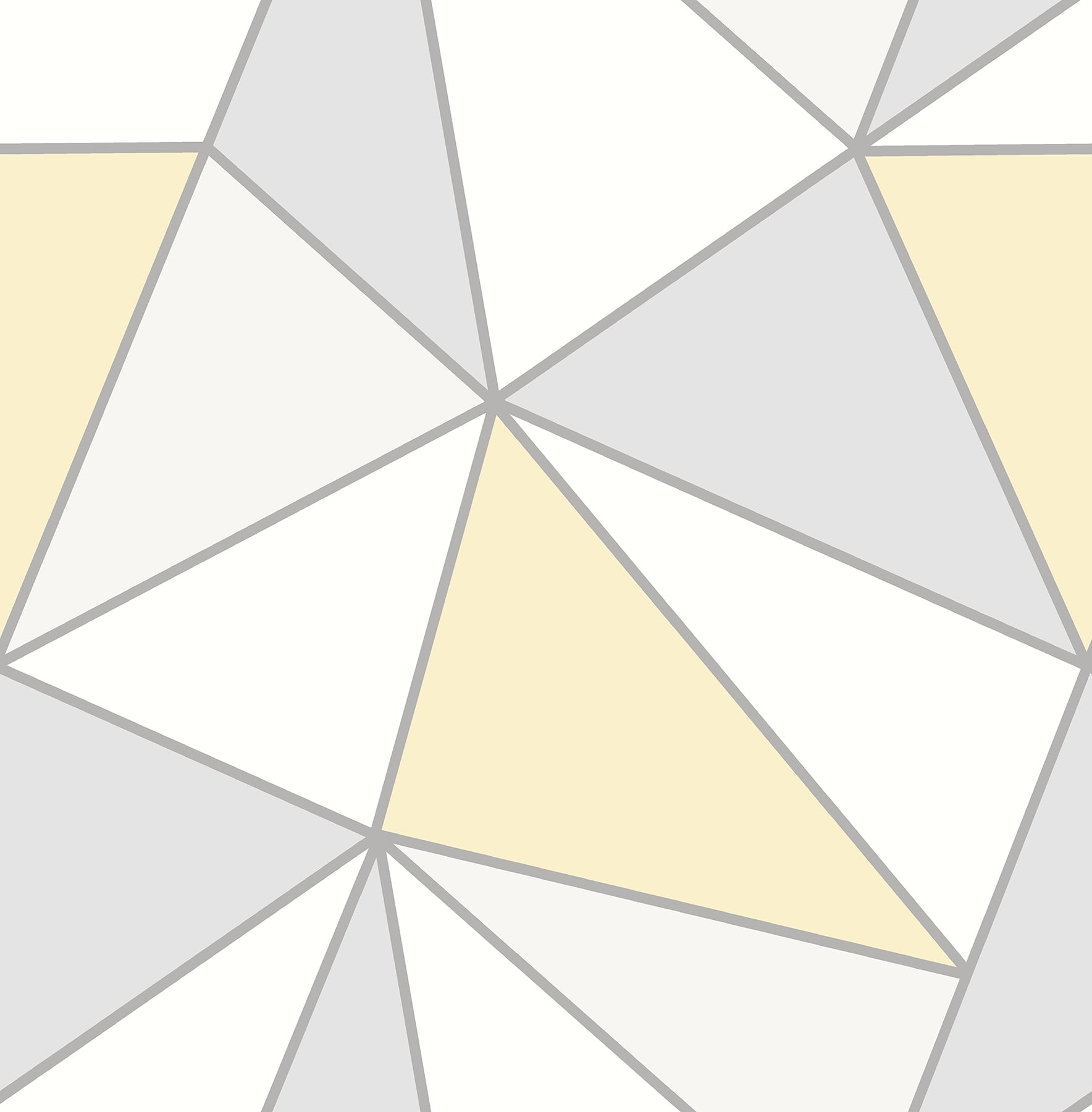 Advantage Apex Yellow Geometric Wallpaper - Walmart.com