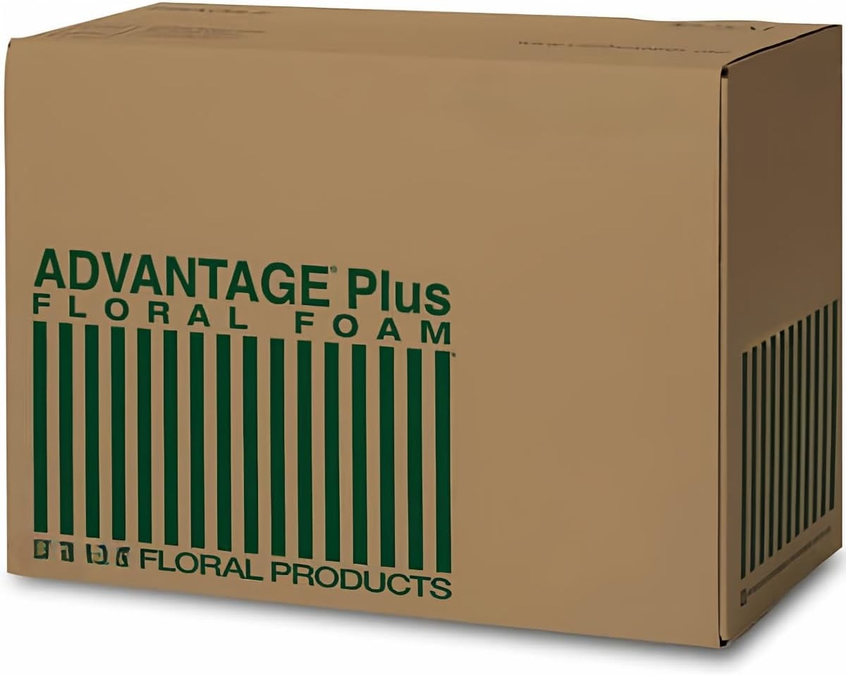 Advantage Plus Floral Foam Blocks, Bulk 48 Pieces - Flower Arrangement ...