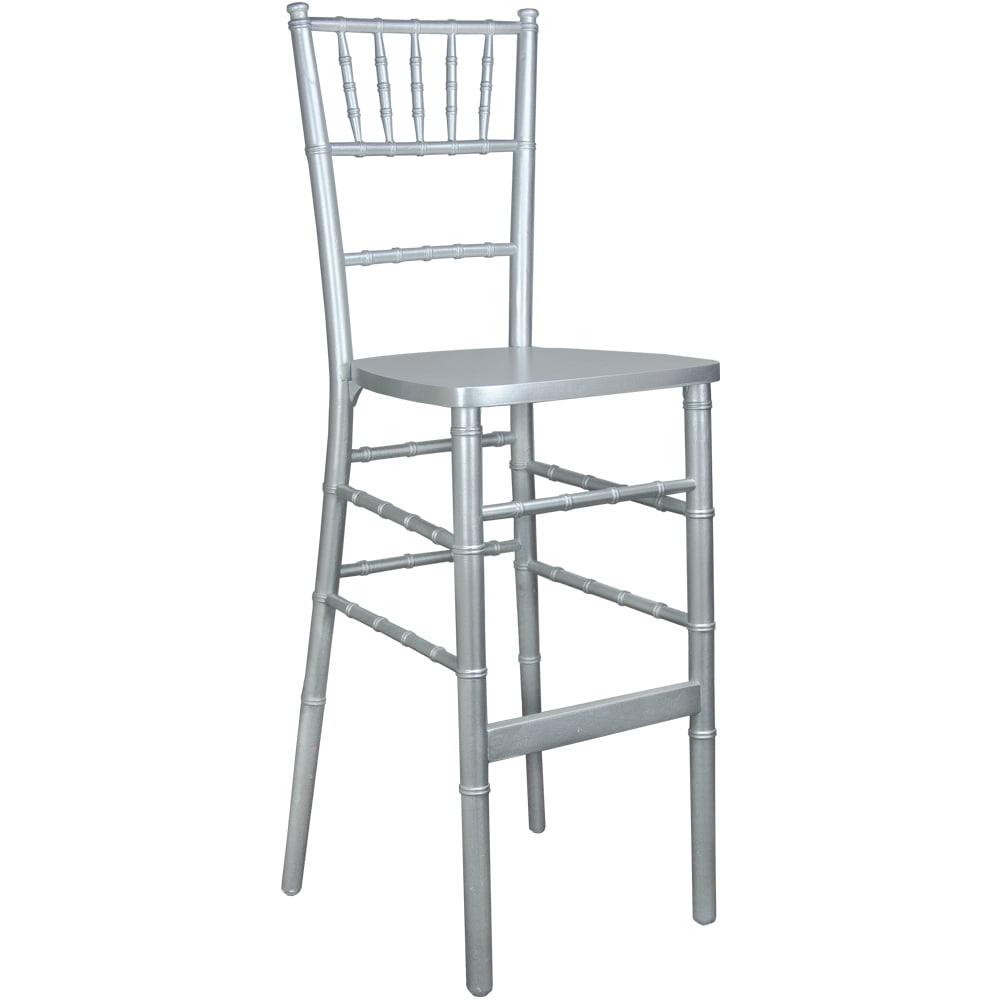 Advantage Silver Chiavari Bar Stools WDCHIBAR-SILVER - Walmart.com