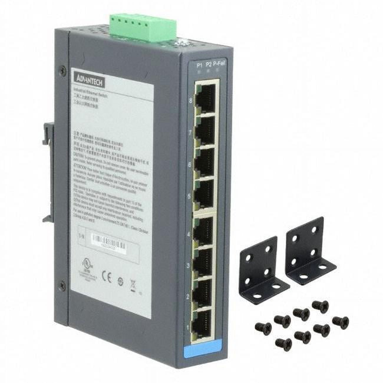 8-Port Ethernet Switch w/ Wide Temp - Walmart.com