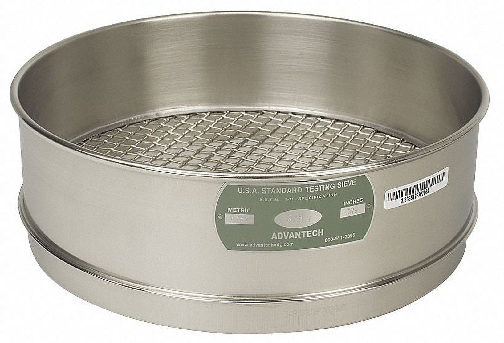 Advantech Sieve, #20 S./S, 12 In, Full Ht 20SS12F - Walmart.com
