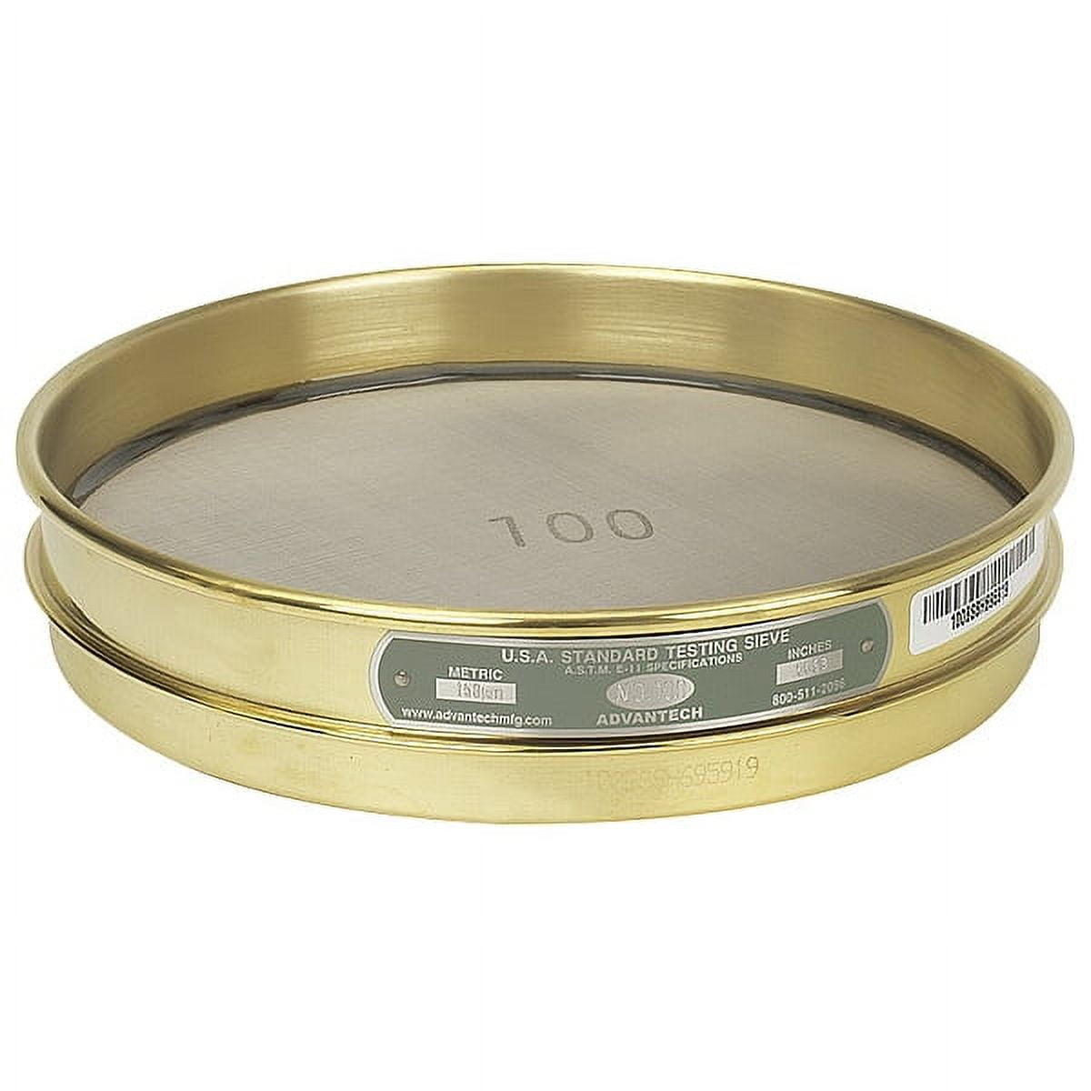 Advantech Sieve, #325, B/S, 8 In, Half Ht 325BS8H - Walmart.com