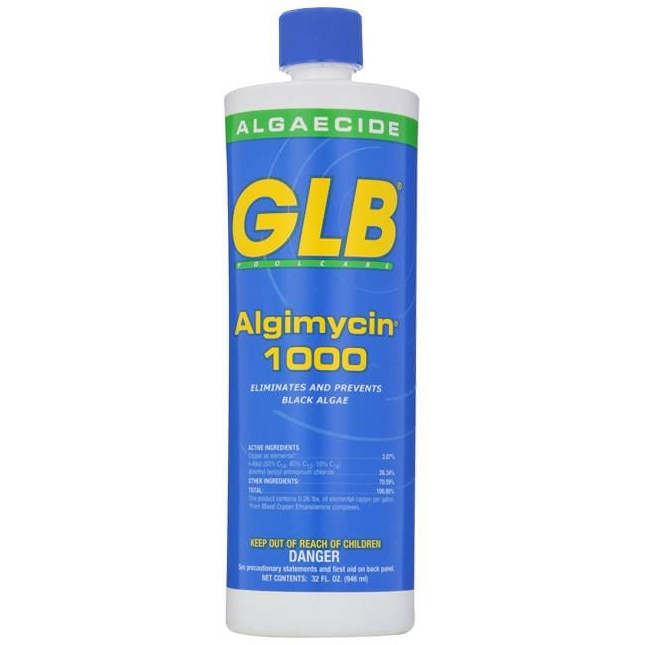 Advantis Technologies 71102 1 qt. GLB Algimycin 1000 Pool Algaecide ...