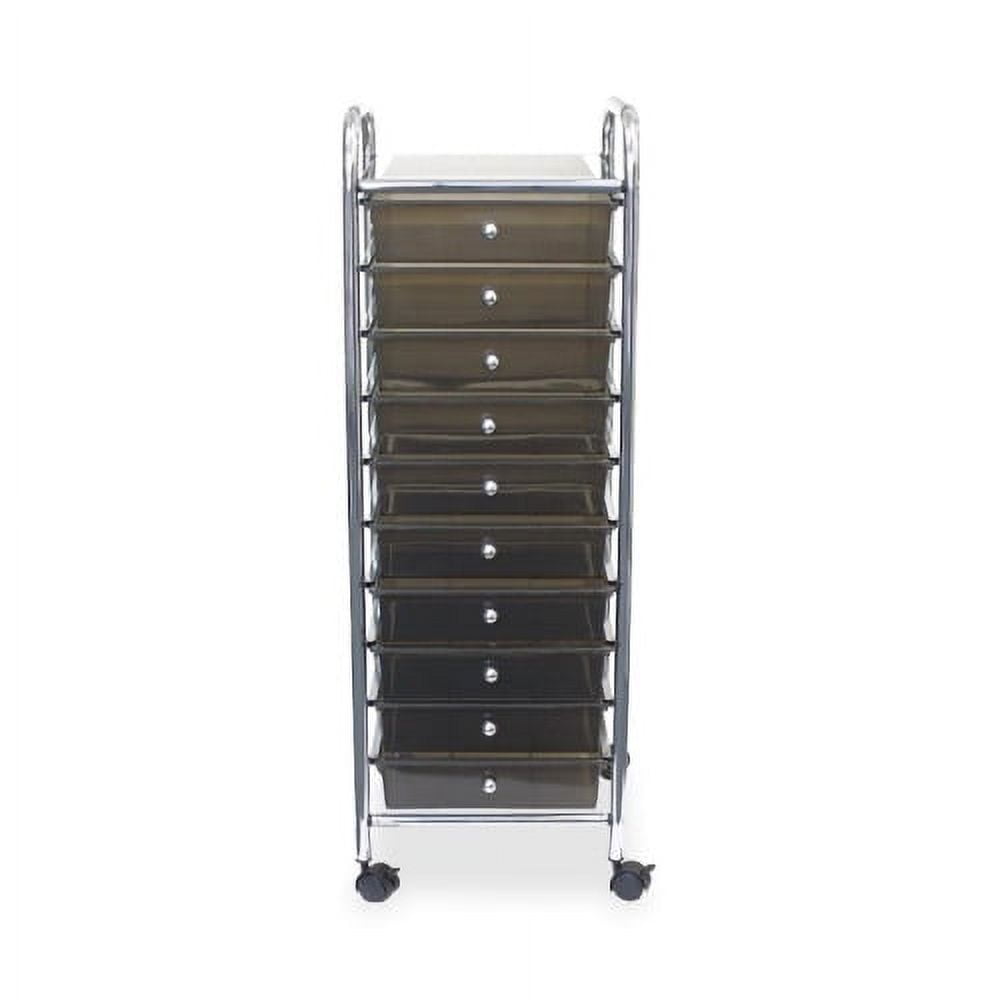 Advantus 10-Drawer Organizer 10 Drawer - 4 Casters - Metal File Cart ... Advantus 10-Drawer Organizer 10 Drawer - 4 Casters - Metal File Cart ...