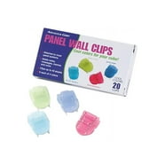 Advantus Panel Wall Clips for Fabric Panels, Jumbo Size, White, 10/Box ...