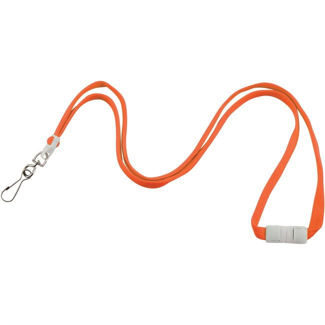 Advantus, AVT97590, Neon Breakaway Lanyard, 12 / Pack, Neon Orange ...