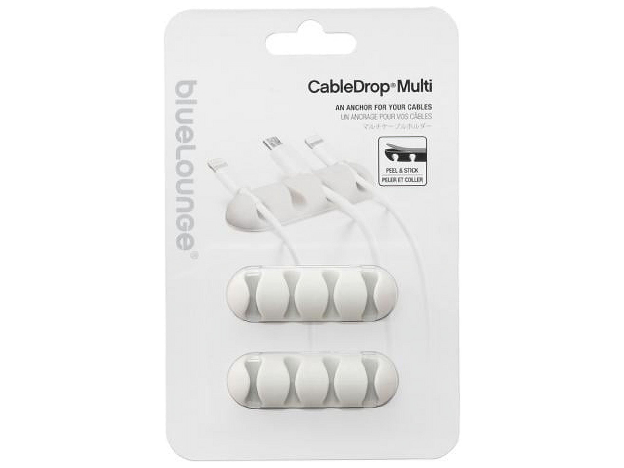 Advantus BLUCDMUWH BlueLounge CableDrop Multi Cable Anchor - Walmart.com