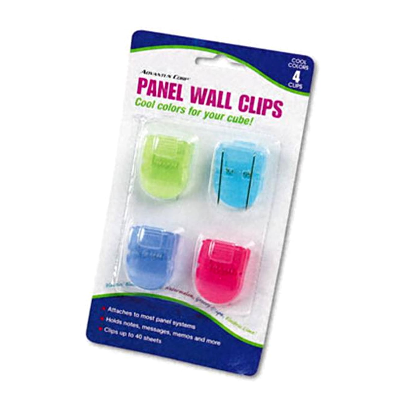 Advantus Binder Clips, Assorted Colours, 4 Count - Walmart.com