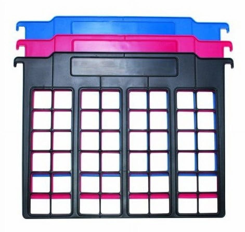 Advantus File and Folder .. Dividers, 3-Count, Red/Blue/Black (50912 ...