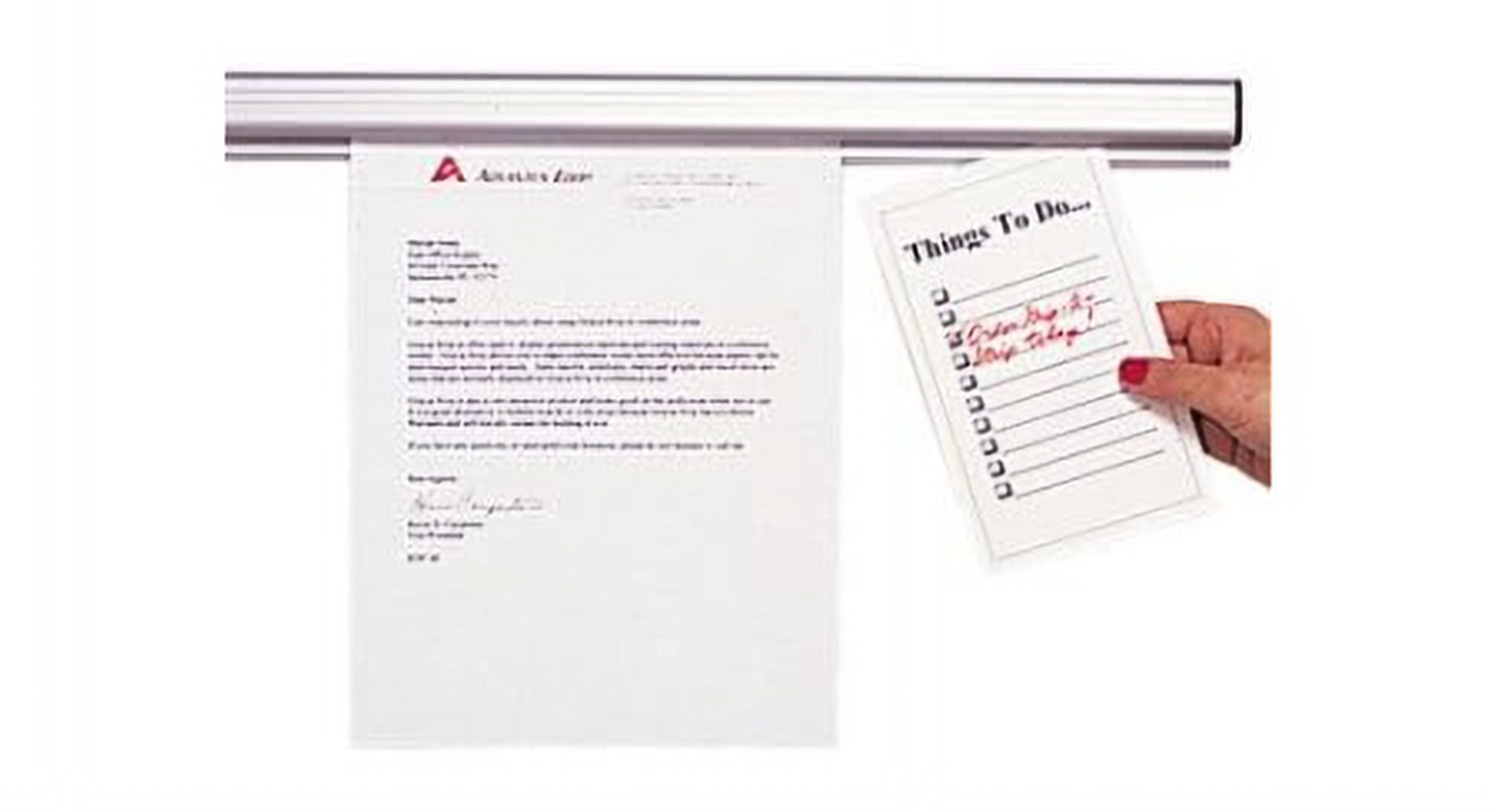 Advantus Grip-A-Strip Display Rail, 48 L, Satin - Walmart.com